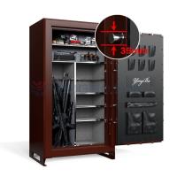 China 36 Guns Heavy Gun Safe Box Anti Theft With Fireproof Gun Safes for sale