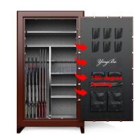 China Digital Lock With UL 36Guns Gun Safe Box With 75 Mins Fireproof Rating for sale