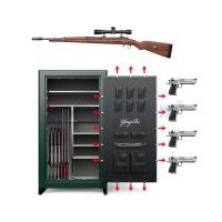 China Anti Theft Pry Resistant Safe Heavy Fireproof Gun Safe Box OEM Custom Gun Cabinet Factory for sale