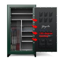 China Fireproof Gun Safe Box 36Gun With UL Certificate Safe Gun Cabinets for sale