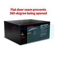 China OEM H200 Solid Steel Hotel Safe Box With Digital Keypad Anti Theft  Dual Alarm for sale