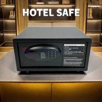 China Digital Lock Electronic Hotel Safe Box 20Litres Solid Steel Dual Alarm for sale