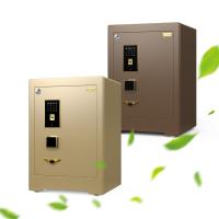 China Dual Alarm Solid Steel Commercial Safe Box Bank Grade Biometric Fingerprint Lock 4 open ways for sale