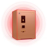 China Fingerprint Lock Bank Commercial Fire Proof Safe H680mm YB/ZY-60 for sale