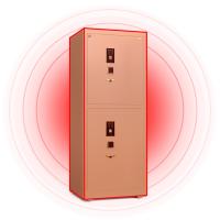 China Smart Bank Biometric Commercial Safe Box Fingerprint Lock H1880mm With 7 Open Ways for sale