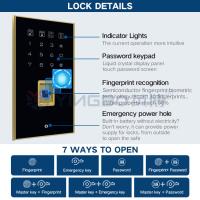 China OEM Solid Steel Smart Safe Box Fingerprint Lock For Security YB/ZY-180 for sale