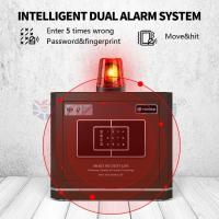 China H350mm Durable Home Safe Box Dual Alarm for sale