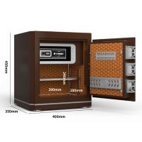 China 35kg Anti-Theft Home Safe Box Fingerprint Lock Small Safe Alarm System for sale