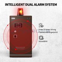 China 6.4 Cu Ft dual alarm security safe box for home office business YB/N6-100 for sale