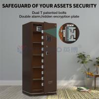 China Biometric Fingerprint Lock Large Home Safe Box For Security H1880mm YB/N6-180 for sale