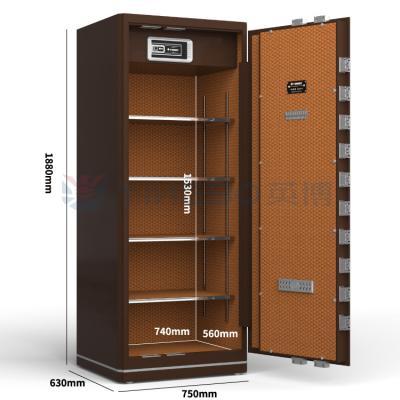 China Biometric Fingerprint Lock Large Home Safe Box For Security H1880mm YB/N6-180 for sale