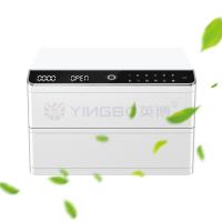 China Dual Alarm Double Layers Solid Steel Jewelry Safe Box For Security for sale