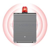 China Double Alarm Auto Open Smart Safe Box With Fingerprint Lock for sale