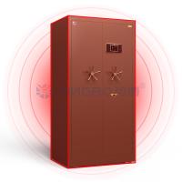 China Double Alarm Solid Movable Steel Safe Cabinet Door H1800mm For Security for sale