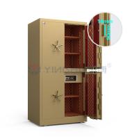 China Fingerprint Lock Heavy Vault Safe Box Door For Security Four Doors for sale