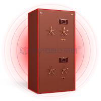 China Dual Alarm Heavy Vault Safe Box Door Biometric Fingerprint Lock Can Movable for sale
