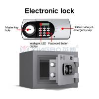 China Solid Steel Fire Proof Safe Box Anti Theft OEM fire resistant lock box YB/FH-32 for sale