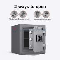 China Dual Alarm Fireproof Safe Box Digital Lock House Safes Fireproof YB/FH-42 for sale