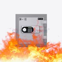 China Dual Alarm Fireproof Safe Box Digital Lock House Safes Fireproof YB/FH-42 for sale