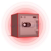 China Dual Alarm Fireproof Safe Box Digital Lock House Safes Fireproof YB/FH-42 for sale