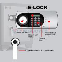 China Electronic Lock Fireproof Safe Box Anti Theft Fire Proof Lockbox YB/FH-58 for sale