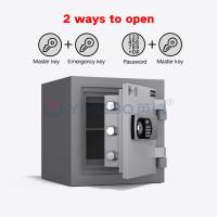 China Small Modern Exterior Design Fireproof Safe Box For 120 Mins Fireproof Protection for sale