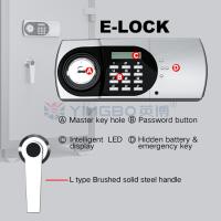 China 150 Kg Document Safe Box Fireproof Electronic Digital Lock Key Home Protection for sale