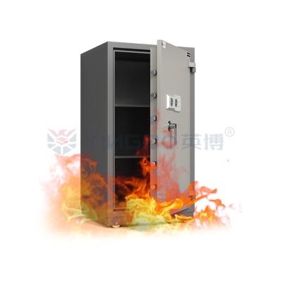 China Durable Solid Steel Fireproof Safe Box UL Fire Rating Fire Rated Safe Anti Burglary Safe for sale