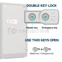 China Durable Solid Steel Fireproof Safe Box UL Fire Rating Fire Rated Safe Anti Burglary Safe for sale