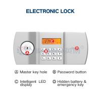 China Solid Steel Security Small Money Safe Box Fireproof Safes For Sale for sale