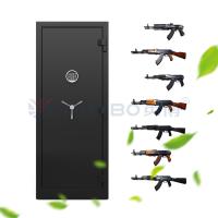 China Firearm Protection Solid Steel Gun Safe Box Gun Storage Law Compliant Gun Cabinet for sale