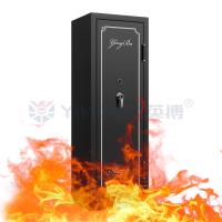 China Multiple Firearm Safe Anti Theft Function Armament Gun Safe Box With Key Opening for sale