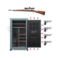 China Fireproof Rating 75 Mins Steel Gun Safe Box Home For Secure Storage Solutions for sale