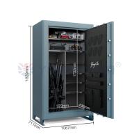 China 75 Mins Fireproof Steel Gun Safe Box with Anti-theft Security for Home and Office for sale