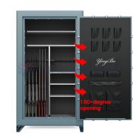 China 75 Mins Fireproof Steel Gun Safe Box with Anti-theft Security for Home and Office for sale