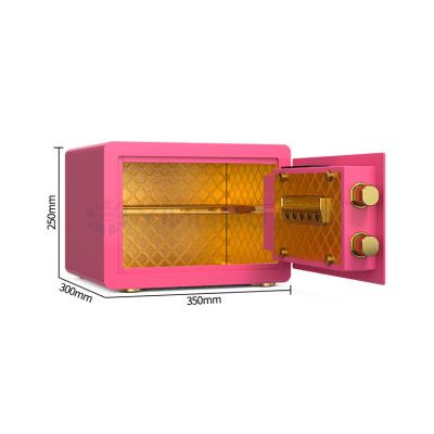 China Jewelry Colorful Home Electronic Lock Security Safe Box YB/SC-25 for sale
