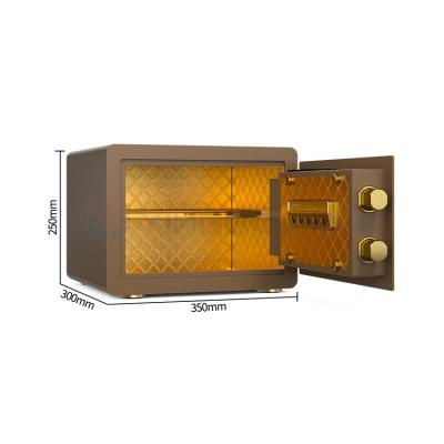 China Secure Belongings Inner Size OEM Solid Steel Safe Box For Home for sale