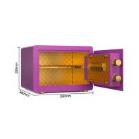 China Colorful Home Dual Alarm System Security Safe Box YB/SC-25 for sale