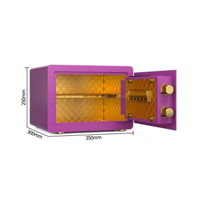 China Colorful Home Dual Alarm System Security Safe Box YB/SC-25 for sale
