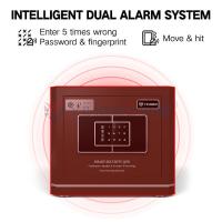 China Height 350mm Customized Home Residential Safe Box With Patented Double T Bolts for sale