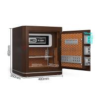 China residential Height 450mm Fire Proof Safe Box For Home With Smart Fingerprint Lock for sale