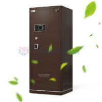 China Solid Steel fireproof home safe box With Smart Fingerprint Lock And Inner Locking Box YB/N6-150 for sale