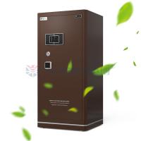 China Solid Steel Double Alarm fireproof safe box Eco Friendly Paint And Liquid Crystal Display Panel YB/N6-120 for sale