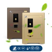 China YB/ZY-58  Biometric Fingerprint Commercial Safe Box Smart For Bank Security With Zinc Alloy Handle for sale