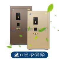 China YB/ZY-80 Liquid Crystal Display Panel  Bank Grade Biometric Safe Box With Vertical Lock Design for sale