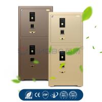 China Vertical Lock Design Security commercial safe box 4 Open Ways And 3D Stereo Soft-Roll Leather H1280mm for sale