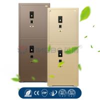 China Liquid Crystal Display Panel Commercial Safe Box With Patent Solid Bolts And Fingerprint Biometric H1880mm for sale