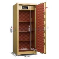 China H1880mm Thickened Office Safe Box Double Rows Anti Explosion Latches Dual Intelligent Alarm for sale