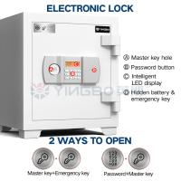 China 120min Fire Rating And Three Composite Construction Fireproof Safe Box YB/FW-48 For Security Protection Measures for sale