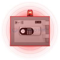 China YB/FH-32 Solid Steel Fireproof Safe Box With 32 MM Solid Steel Latches High-Performance Fire Protection Solution for sale